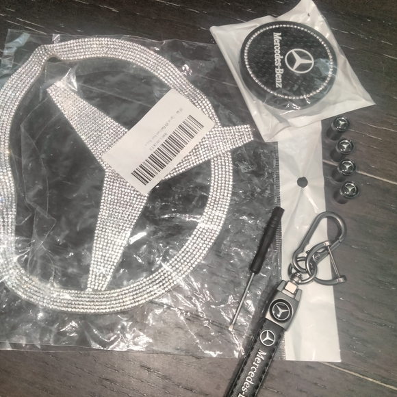 Mercedes Benz | Accessories | Mercedesbenz Silver Car Accessory Set ...